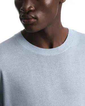 Emporio Armani Silk & Cashmere Pullover Crewneck Sweater