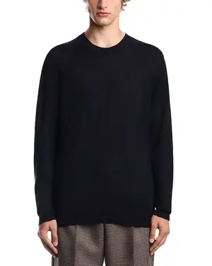 Emporio Armani Silk & Cashmere Pullover Crewneck Sweater