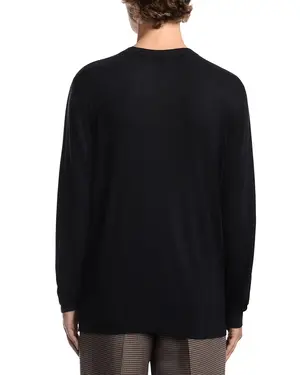 Emporio Armani Silk & Cashmere Pullover Crewneck Sweater