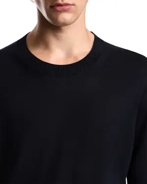 Emporio Armani Silk & Cashmere Pullover Crewneck Sweater