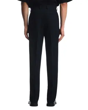 Emporio Armani 3d Crepe Jersey Trousers