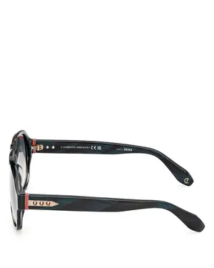 CHRISTIAN LOUBOUTIN Pilot Sunglasses, 58mm