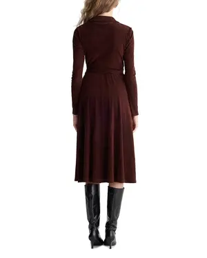 Diane Von Furstenberg Phoenix Corduroy Dress - Soil