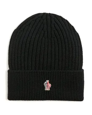 Moncler Grenoble Berretto Tricot Beanie - Black