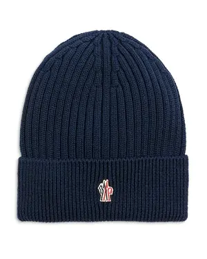 Moncler Grenoble Berretto Tricot Beanie - Navy