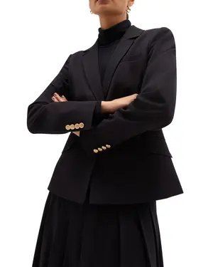 HOBBS LONDON Paige Notched Collar Jacket