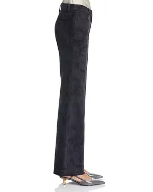 Kobi Halperin Zane Stretch Denim Wide Leg Pants