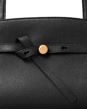 Tory Burch Romy East West Bauletto Leather Shoulder Bag