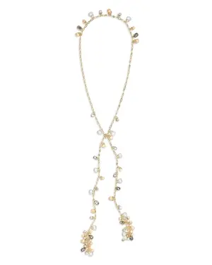 Ramy Brook Brielle Crystal Chain Wrap Necklace, 44 - Brown Multi