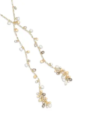 Ramy Brook Brielle Crystal Chain Wrap Necklace, 44