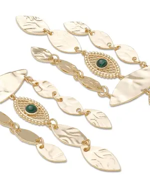 Ramy Brook Cleo Stone Drop Earrings, 4l - Green Multi