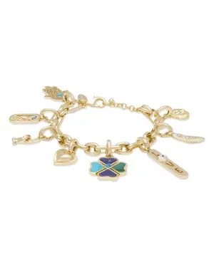 Ramy Brook Maya Chain Charm Bracelet