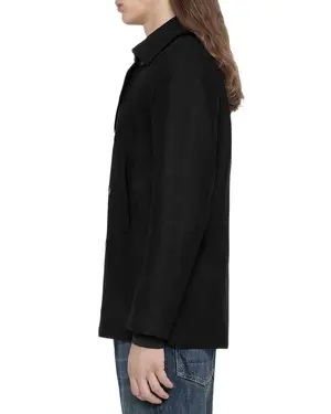 ALLSAINTS Lagan Wool Blend Peacoat