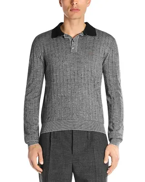 Marni Polo Neck Ribbed Sweater