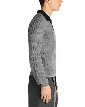 Marni Polo Neck Ribbed Sweater