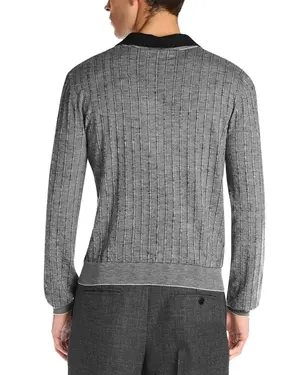 Marni Polo Neck Ribbed Sweater