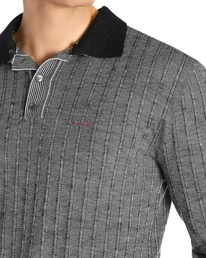Marni Polo Neck Ribbed Sweater