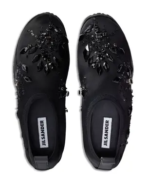 JIL SANDER Elbe Embellished Flats