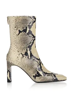 TOTEME Bar Python Embossed Boots