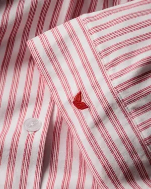 PETITE PLUME Olivia Cotton Wide Leg Pajama Set