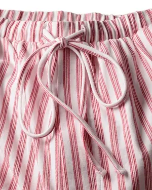 PETITE PLUME Olivia Cotton Wide Leg Pajama Set