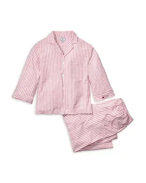 PETITE PLUME Olivia Cotton Wide Leg Pajama Set
