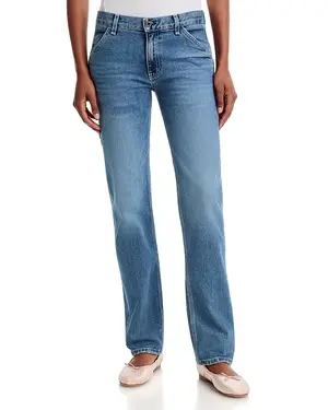 ASKK NY Mid Rise Carpenter Slim Leg Jeans - Dash
