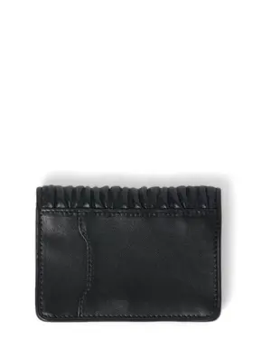 Miu Miu Matelasse Nappa Leather Snap Card Holder