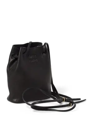 Miu Miu Nappa Leather Mini-bag - Black