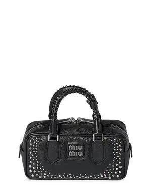 Miu Miu Arcadie Studded Leather Bag