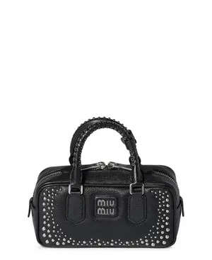 Miu Miu Arcadie Studded Leather Bag