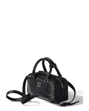 Miu Miu Arcadie Studded Leather Bag