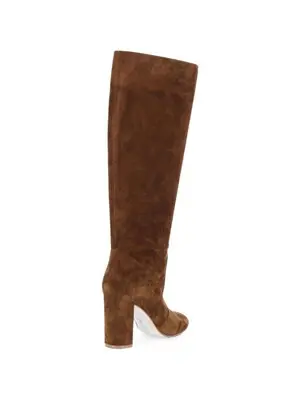 GIANVITO ROSSI Glen Suede Leather Boots