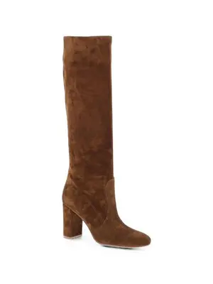 GIANVITO ROSSI Glen Suede Leather Boots