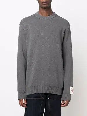 GOLDEN GOOSE Golden Cotton Crewneck Sweater