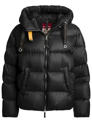 PARAJUMPERS Duck Down Comfort-fit Puffer Jacket With Detachable Hood - Nero