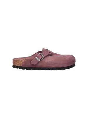 BIRKENSTOCK Birkenstock Suede Leather Clog Violet
