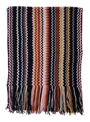 Missoni Tech Fabric Zigzag Scarf For
