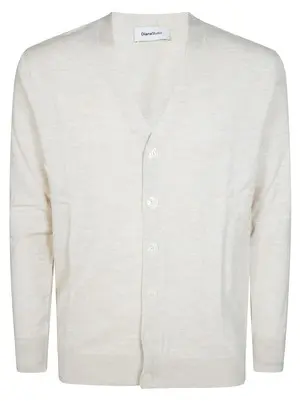 DIANA STUDIO Diana Studio Men's Brown Cardigan Sweater