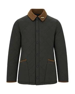 Barbour Quilted Corduroy Collar Jacket - Sage