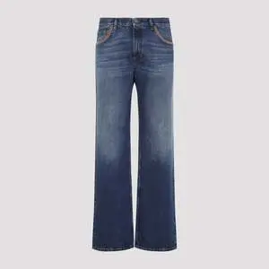 Etro Straight-leg Denim Trousers For