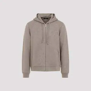 Etro S Viscose Zip-up Hoodie With Welt Pocket