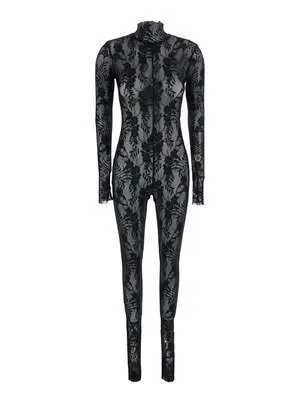 Norma Kamali Lace Bodysuits