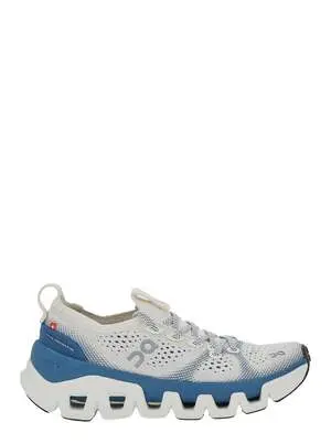 On Cloud X Tempo Cushioned Sole Breathable Tech Fabric Sneakers White