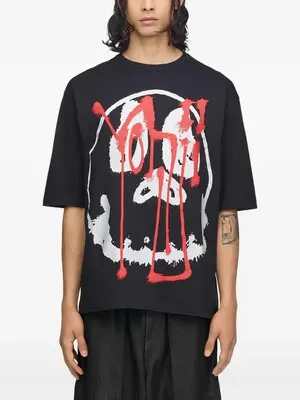 Y3 Graphic Oversized T-shirt - Black
