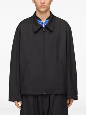 Y3 Zip-front Collared Jacket