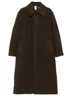 SUNFLOWER Wool Jacket With Horn-button Front Placket