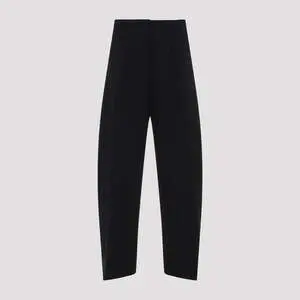 Jacquemus Ovalo Tapered Pants - Black