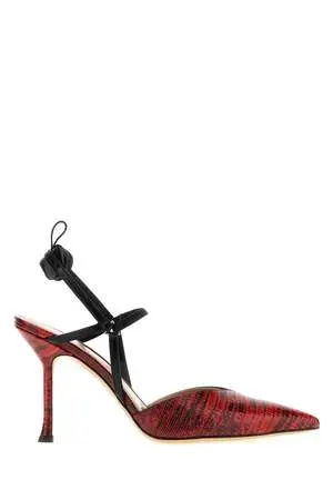 Fendi Leather Very Colibri Pumps - Printed