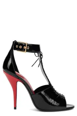 Valentino Garavani Open-toe Stiletto Sandals With Ankle Strap